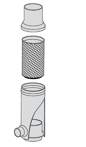 Stainless downpipe rainwater collector for 150sqm roof – Use-Rainwater